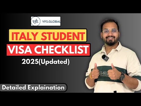 Required Documents for Italy Study Visa 2025 – Full Document Checklist
