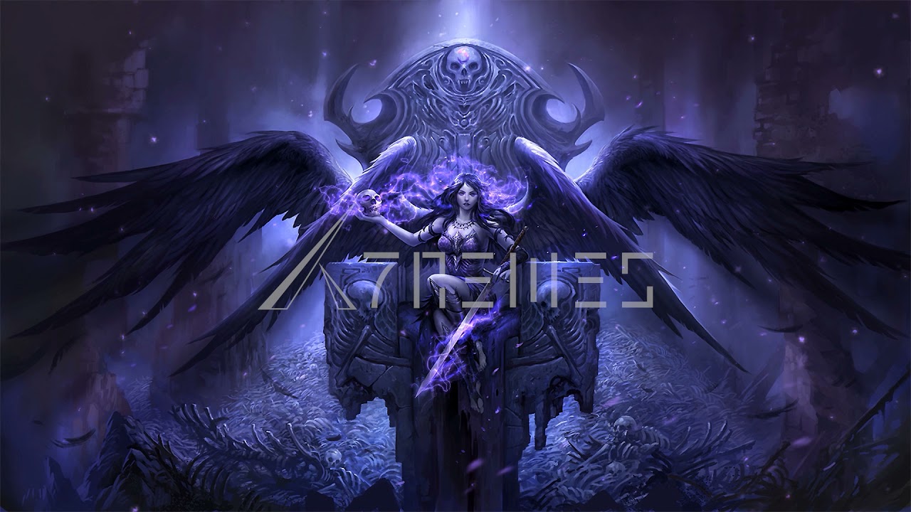 The Dark Angel HD looped Wallpaper link in Description