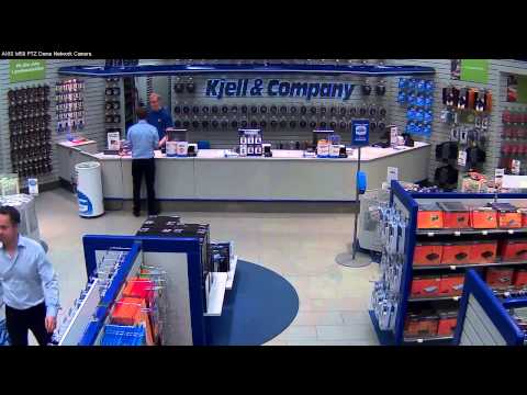AXIS 720P PTZ Mini-Dome Network Camera - The smallest PTZ IP Camera on market!
