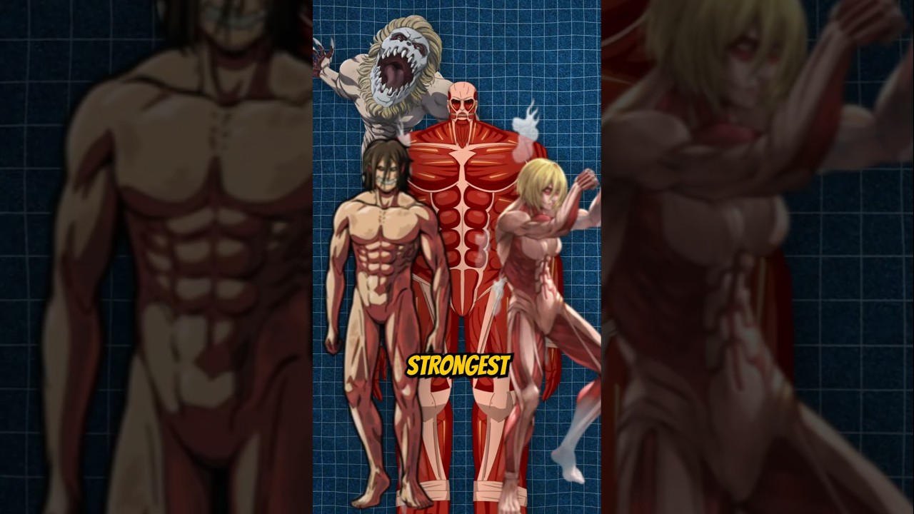 All 9 titans ranked from weakest to strongest!