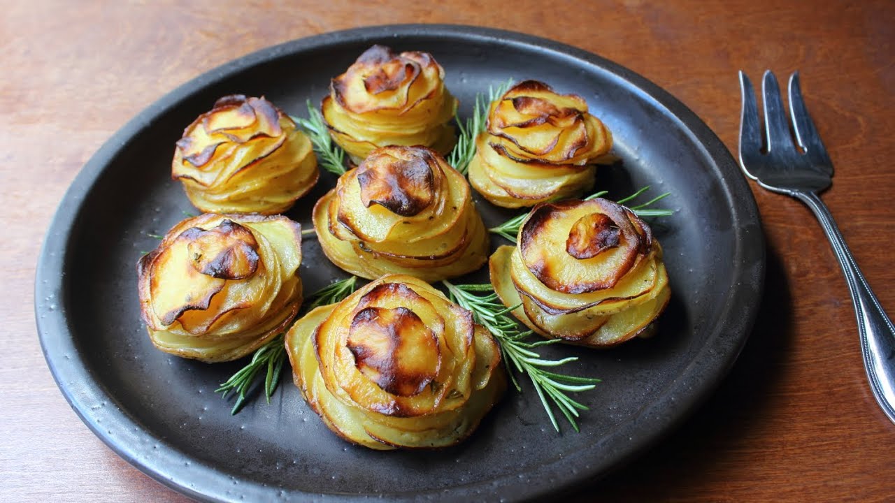 Potato Roses - How to Make Rose-Shaped Potato Gratins