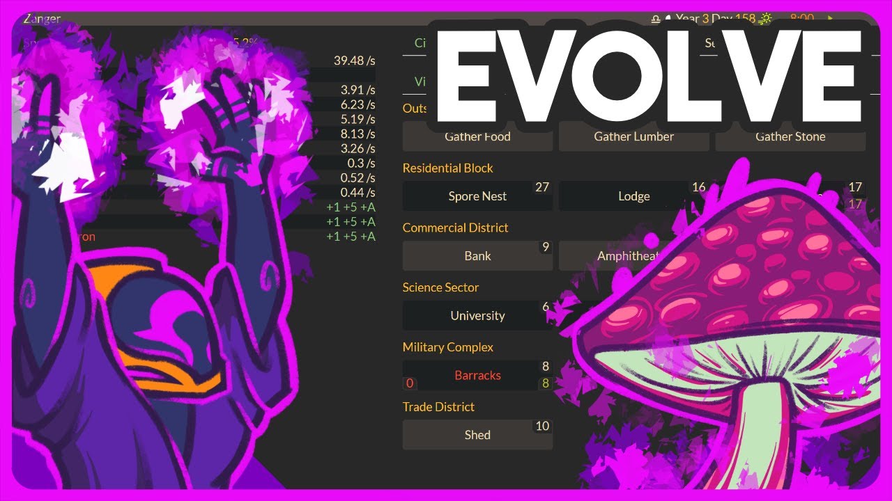 Free Incremental Civilization Builder! - EVOLVE