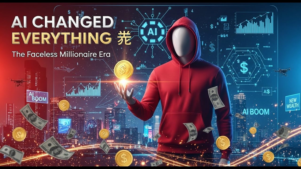 💰 “The Faceless Millionaires: How AI Is Creating a New Generation of Wealth”