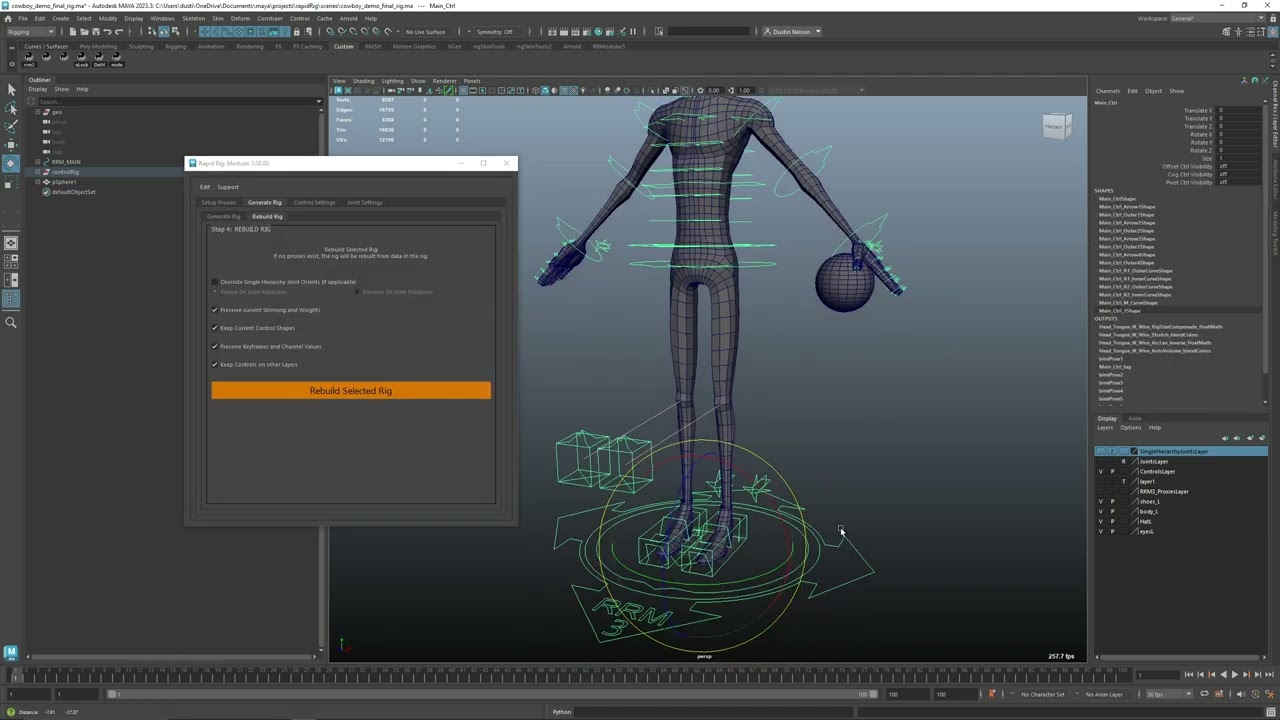 Rapid Rig: Modular 3 - Adding External Attachments