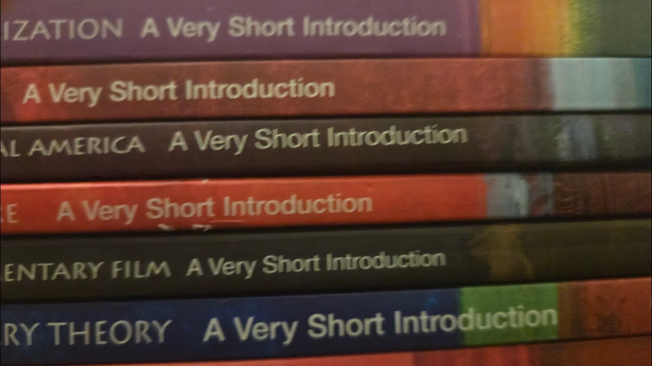 Very Short Introductions: A Very Short Introduction