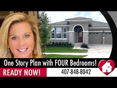 New Homes | Kenwood by Mattamy at Hawksmoor | Winter Garden, FL | Great One Story Plan! | Ready Now!