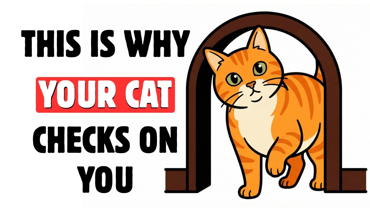 Why Your Cat Randomly Checks on You 🐱