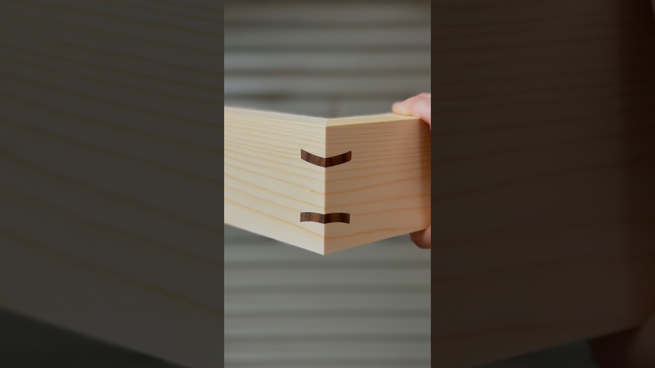 How Does This Spline Work? #shorts #woodworking #diy