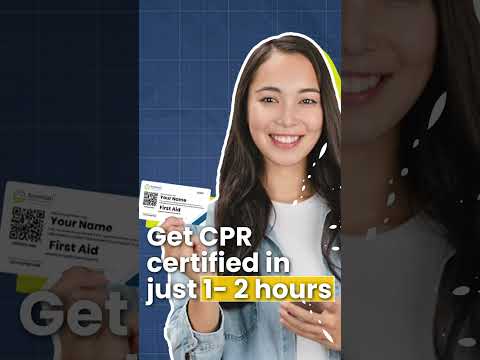 CPR Certification Online!