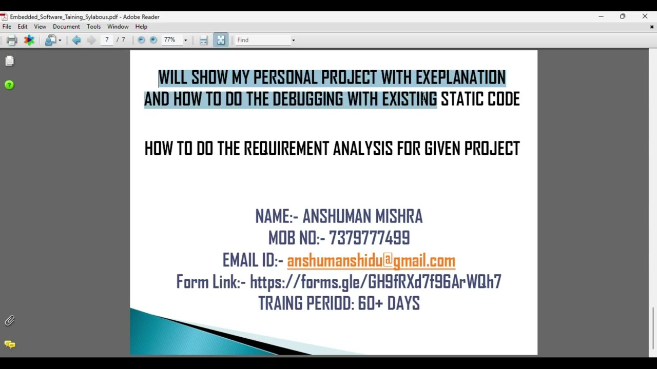 Autosar Training Video