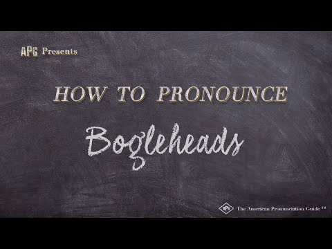 How to Pronounce Bogleheads (Real Life Examples!)