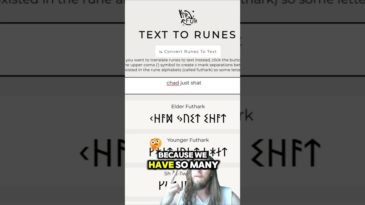 Rune Tattoos BEFORE You get one- What to know