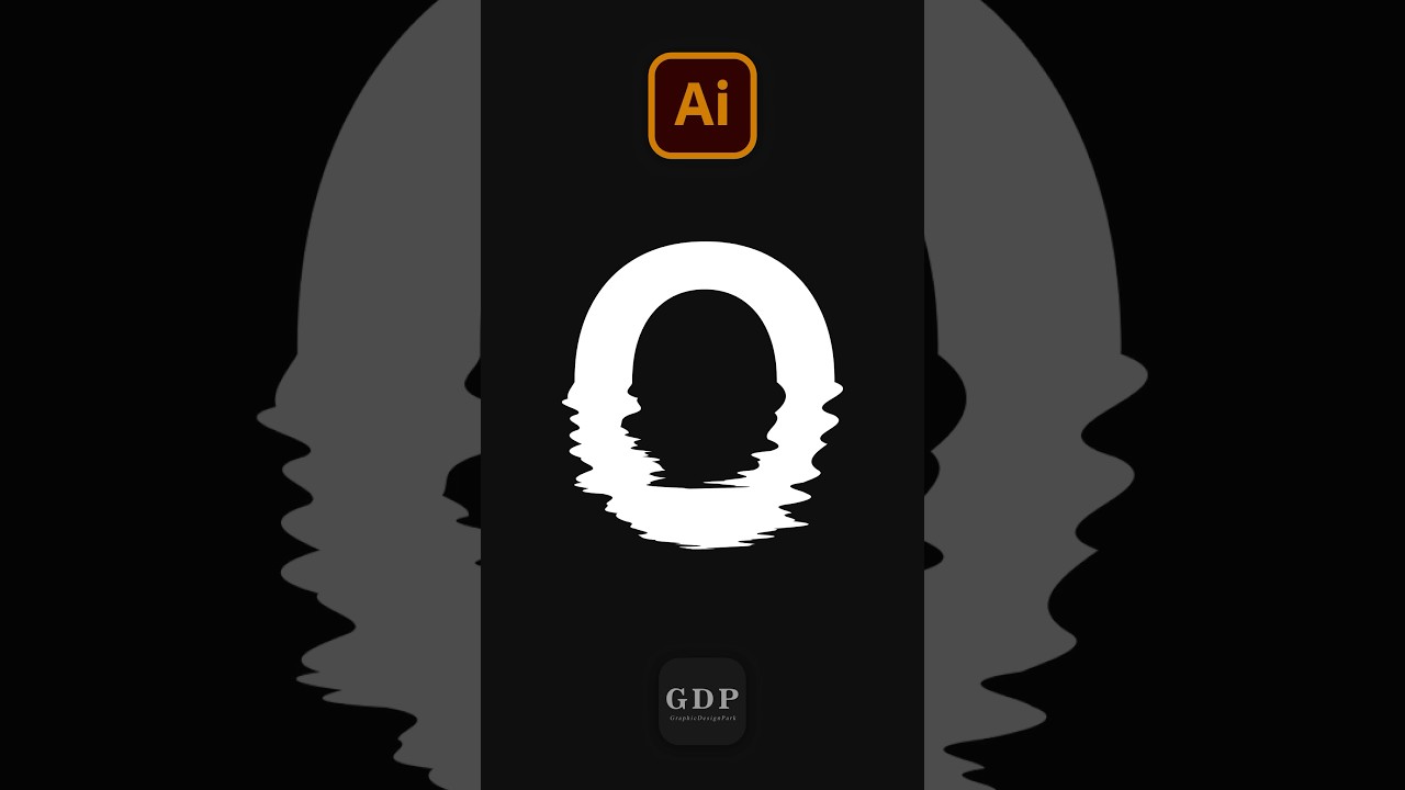 Create water ripple effect in #illustrator #illustratortutorial #illustratortips #rippleeffect