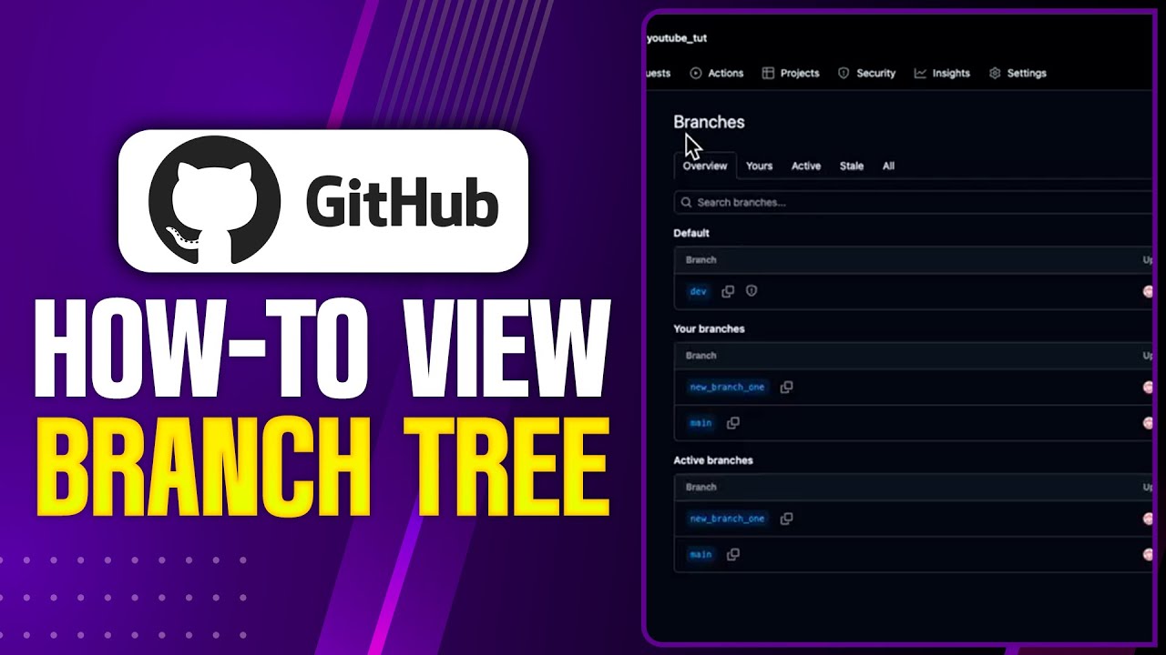 How To View Branch Tree In GitHub - Step By Step (2026)