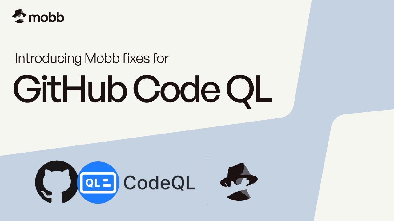 Mobb Fixer for Github CodeQL