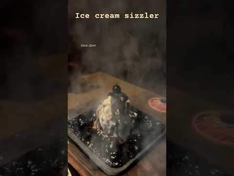 #icecream #icecreamlover #sizzlers #hotel #restaurant #food #desert #beautiful #amazing #trending