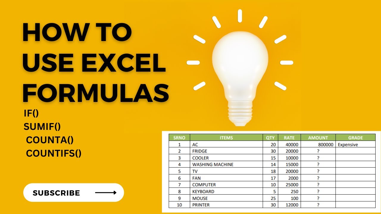 Excel Practice Assingment 2 | excel formulas | Excel Basics for Data Analysis