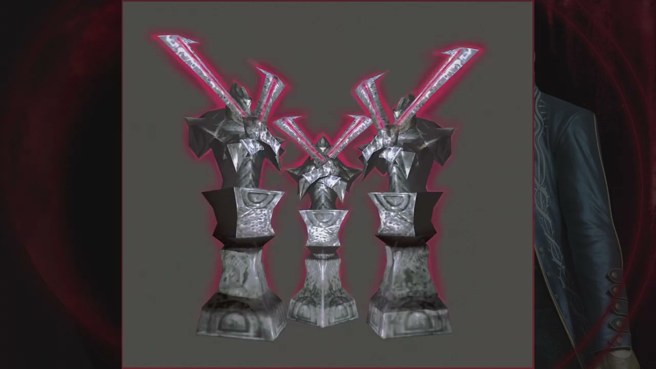 Devil May Cry HD Collection DMC3 artwork flip through reference acquisition