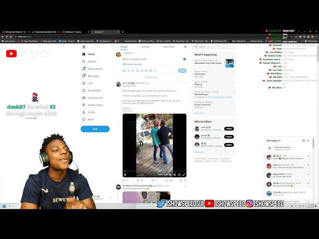 “December 15th” - KSI accepts IShowSpeed’s boxing challenge, schedules ...