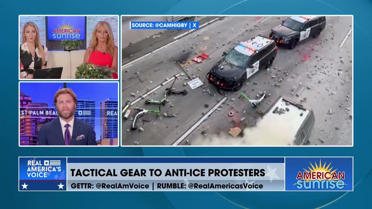 Trump Tackles Anti-ICE Protest Violence