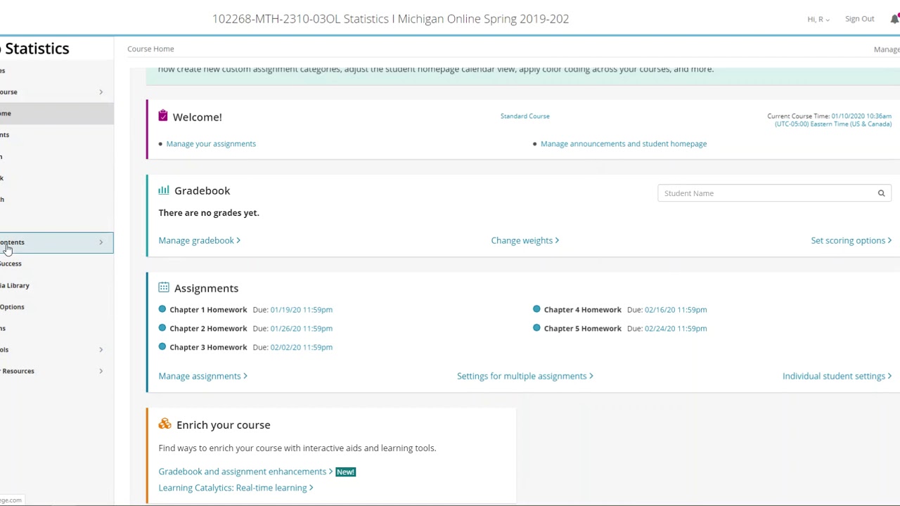 MyStatLab Orientation