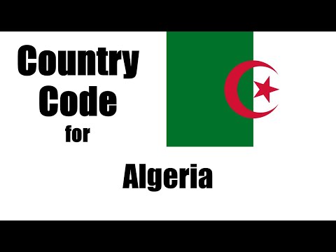 Algeria Dialing Code - Algerian Country Code - Telephone Area Codes in Algeria