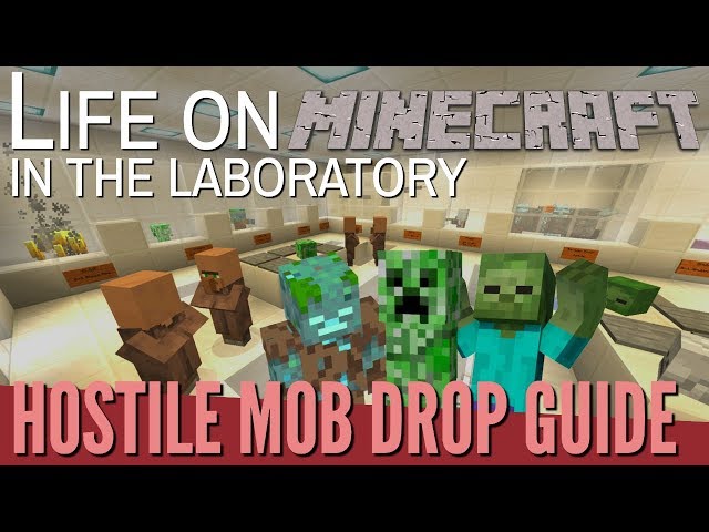 List of every Minecraft hostile mob and their drops