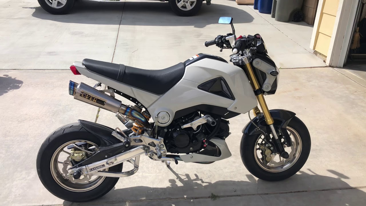 New Paint Job on The Honda Grom