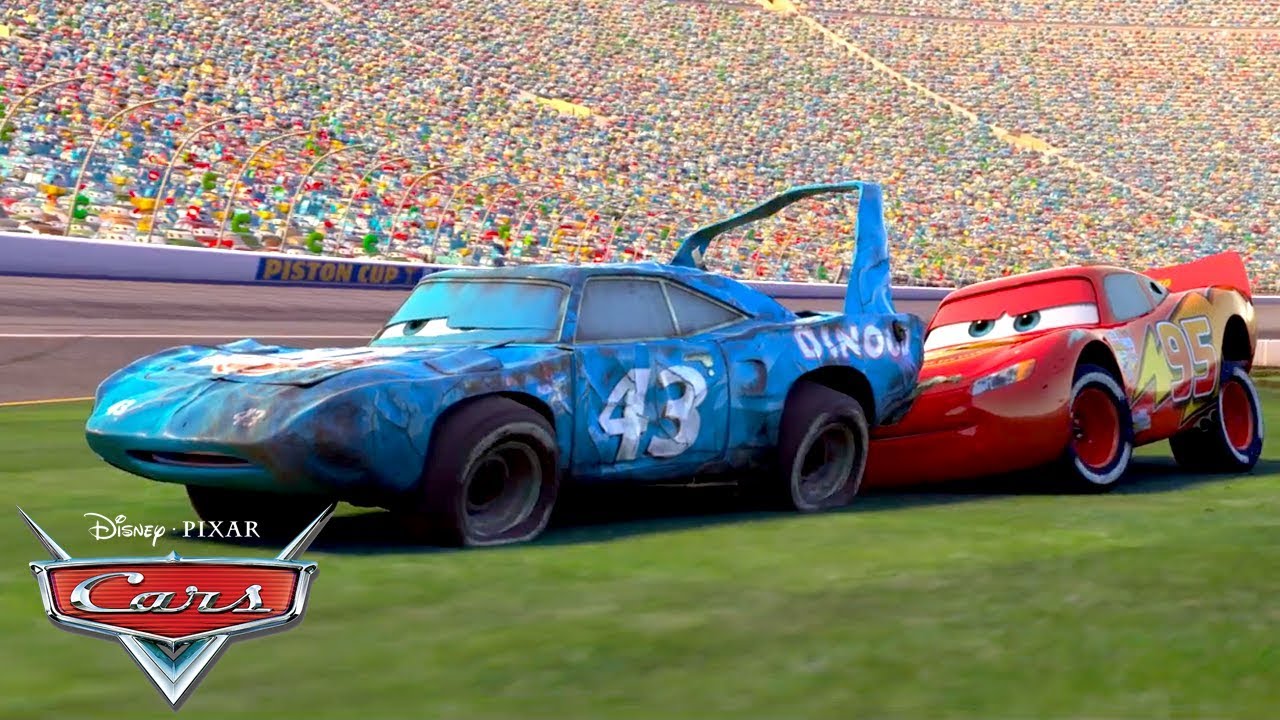 Lightning McQueen Helps The King! | Pixar Cars | @disneyjr