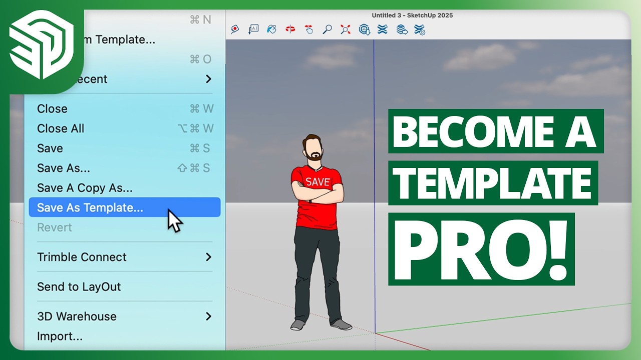 SketchUp Templates 101 | SketchUp Tutorial