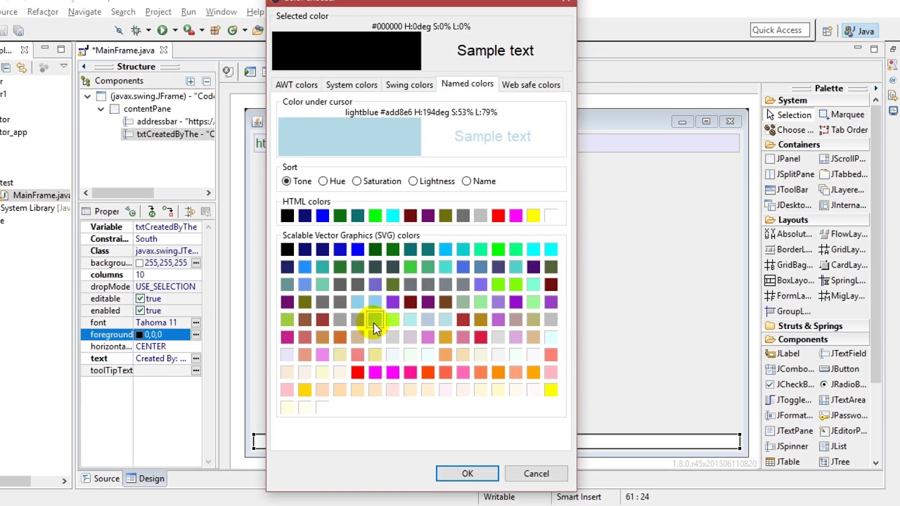 Make Your Own Browser in Java #1
