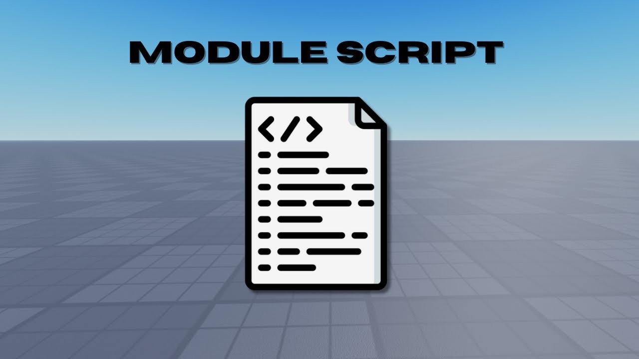How to use module scripts in Roblox studio 