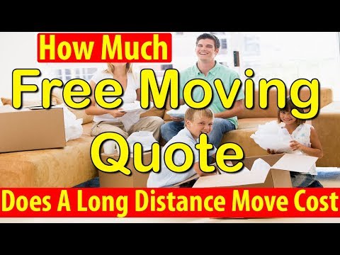 How Much Does A Long Distance Move Cost If You’re Looking To Save Money ...