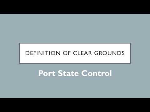On what grounds are ships detained as per the Port State Control?