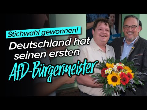 Glückwunsch! Hannes Loth zum ersten AfD-Bürgermeister Deutschlands ...