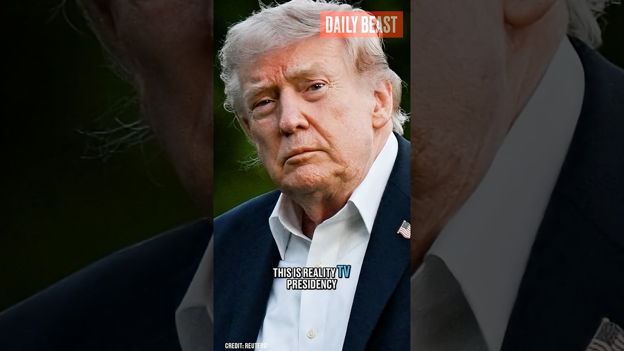 Why Trump Treats His Presidency Like It's 'The Apprentice'