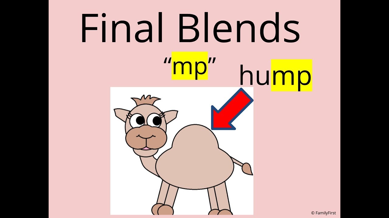 Practice Making Words with Final Blends - Learn to Read with me!