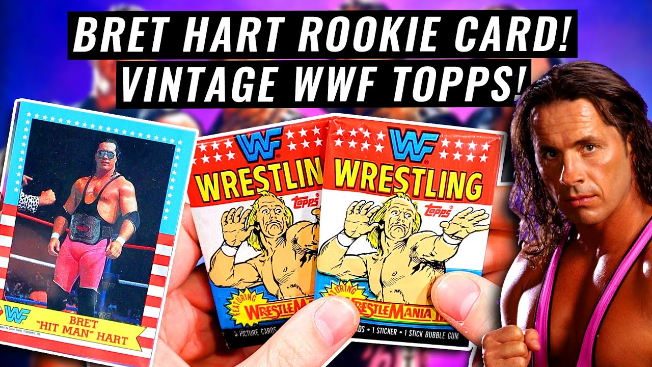 OPENING WWF TOPPS 1987 TRADING CARDS | Pulling Bret Hart's WWF Rookie Card!
