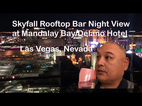 Skyfall Rooftop Bar View, Mandalay Bay/Delano Hotel, Las Vegas