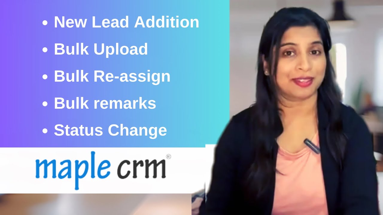 CRM software for Lead Management and bulk lead management