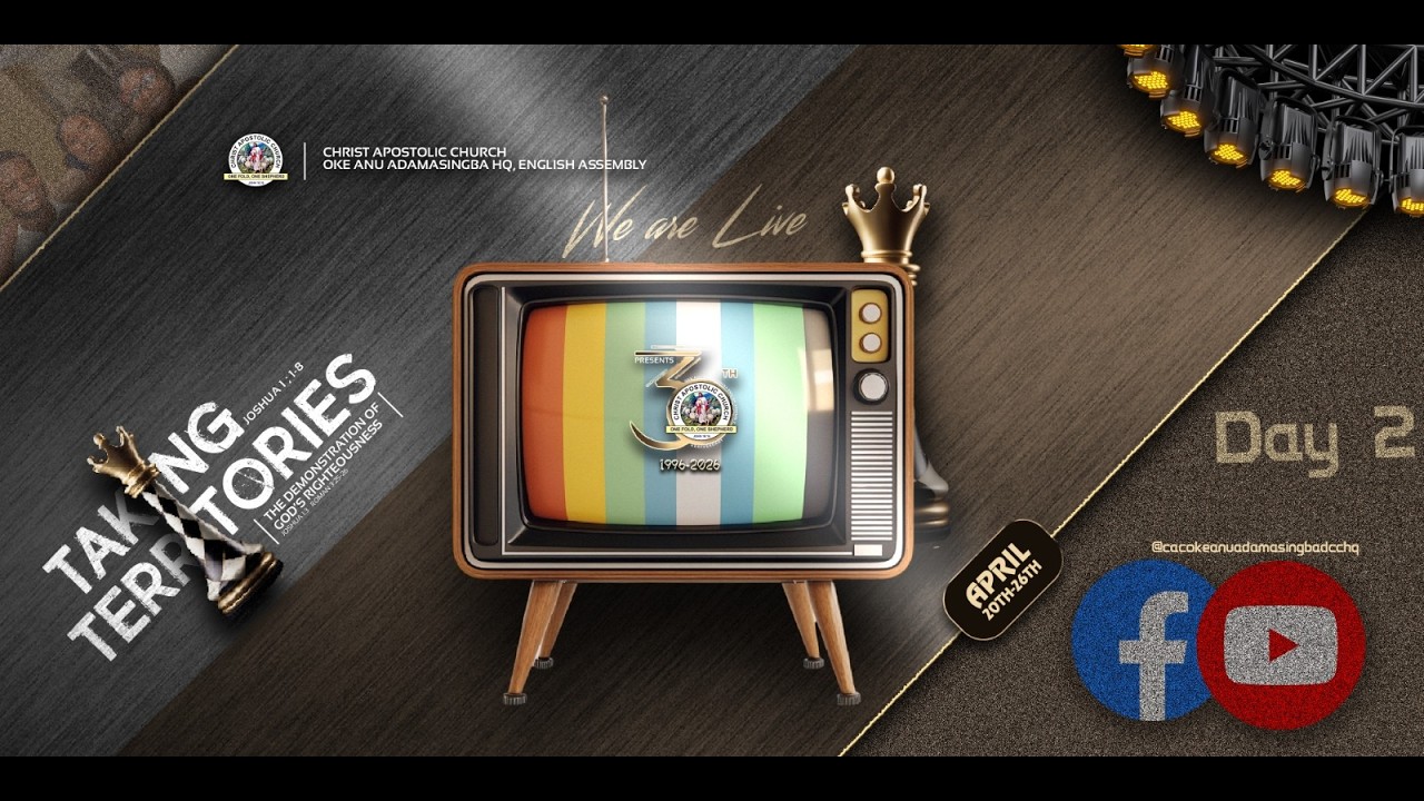 LIVE 🔴 CAC Oke Anu 30th Anniversary 2026 | Taking Territories | DAY 2