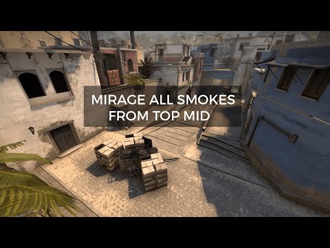 Steam Community :: Video :: ALL SMOKES FROM TOP MID-MIRAGE(64/128 TICK)