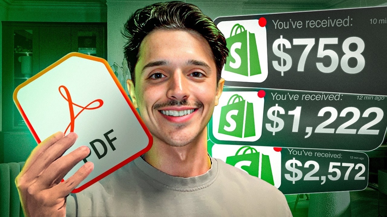 Case Study: $26k in 30 Days Selling PDF’s on Shopify