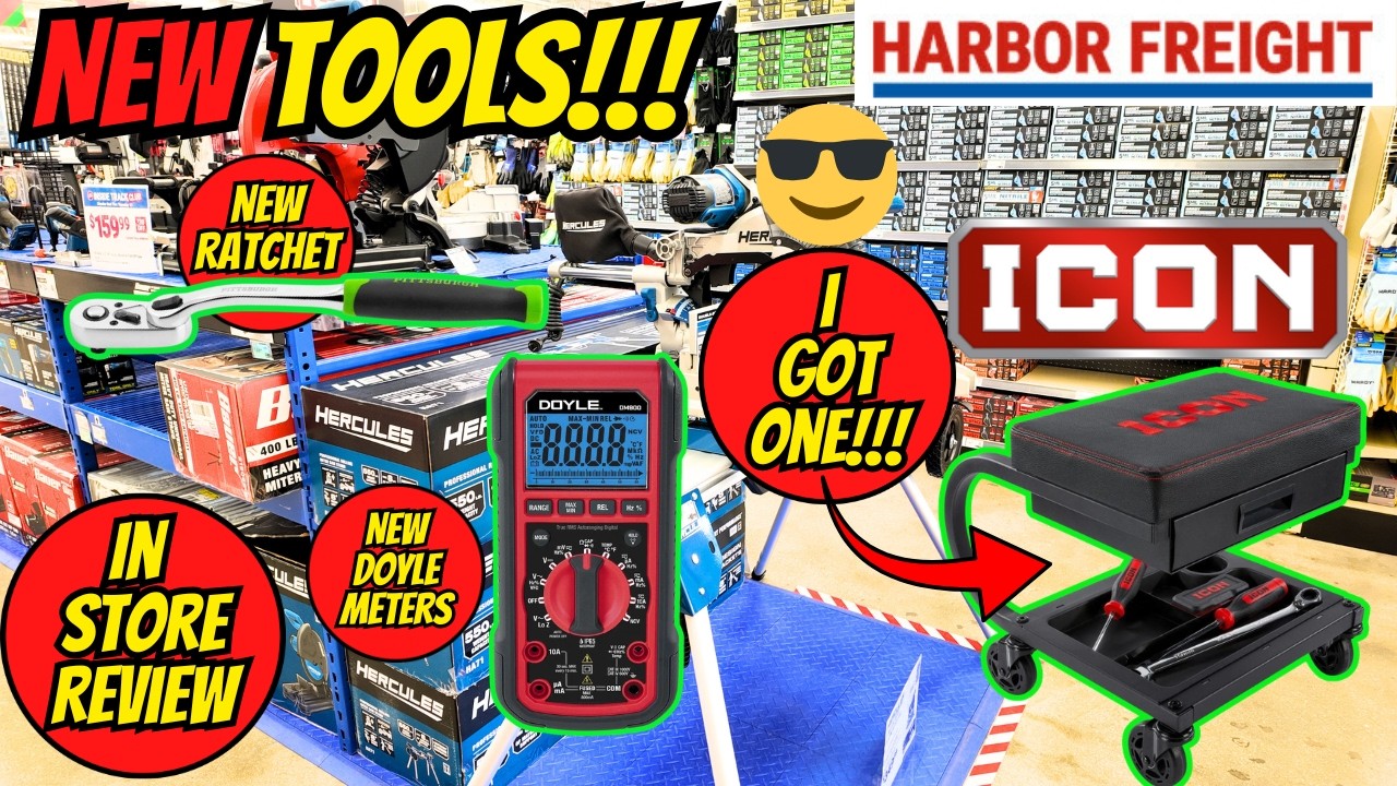 Harbor Freight Just Dropped These NEW Tools and They're INSANE