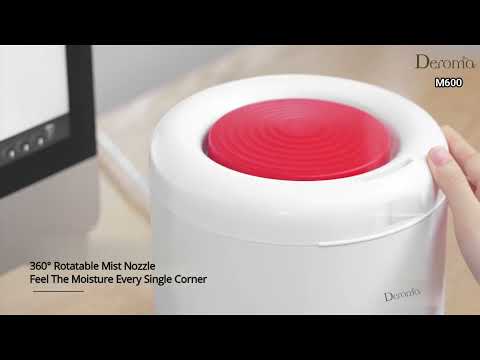 Deroma M600 Air Humidifier 2.5L (Aroma Diffuser) Pelembab Udara Air Diffuser