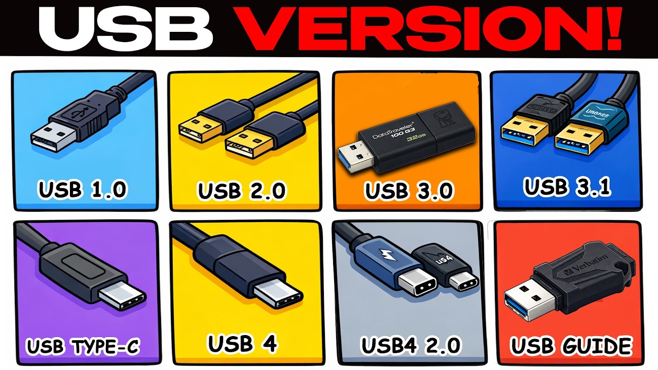 Every USB Version Explained in 15 Minutes!
