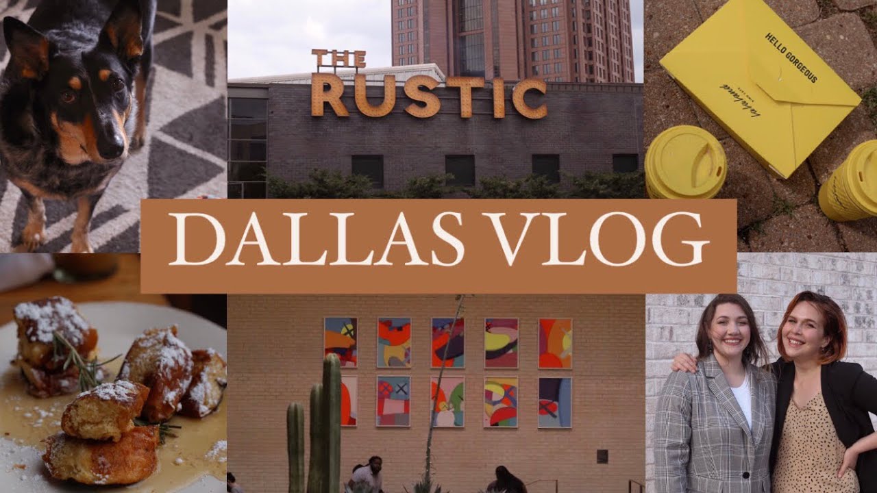 Shopping at Dolly Python, Happy Hour in Bishop Arts + a 15 Hour Roadtrip - DALLAS VLOG!