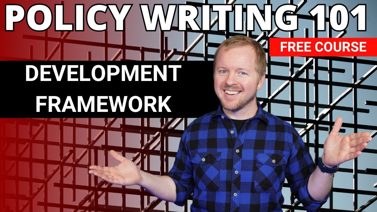 Policy Development Framework - Policy Writing 101 (GRC / Cybersecurity / IT)
