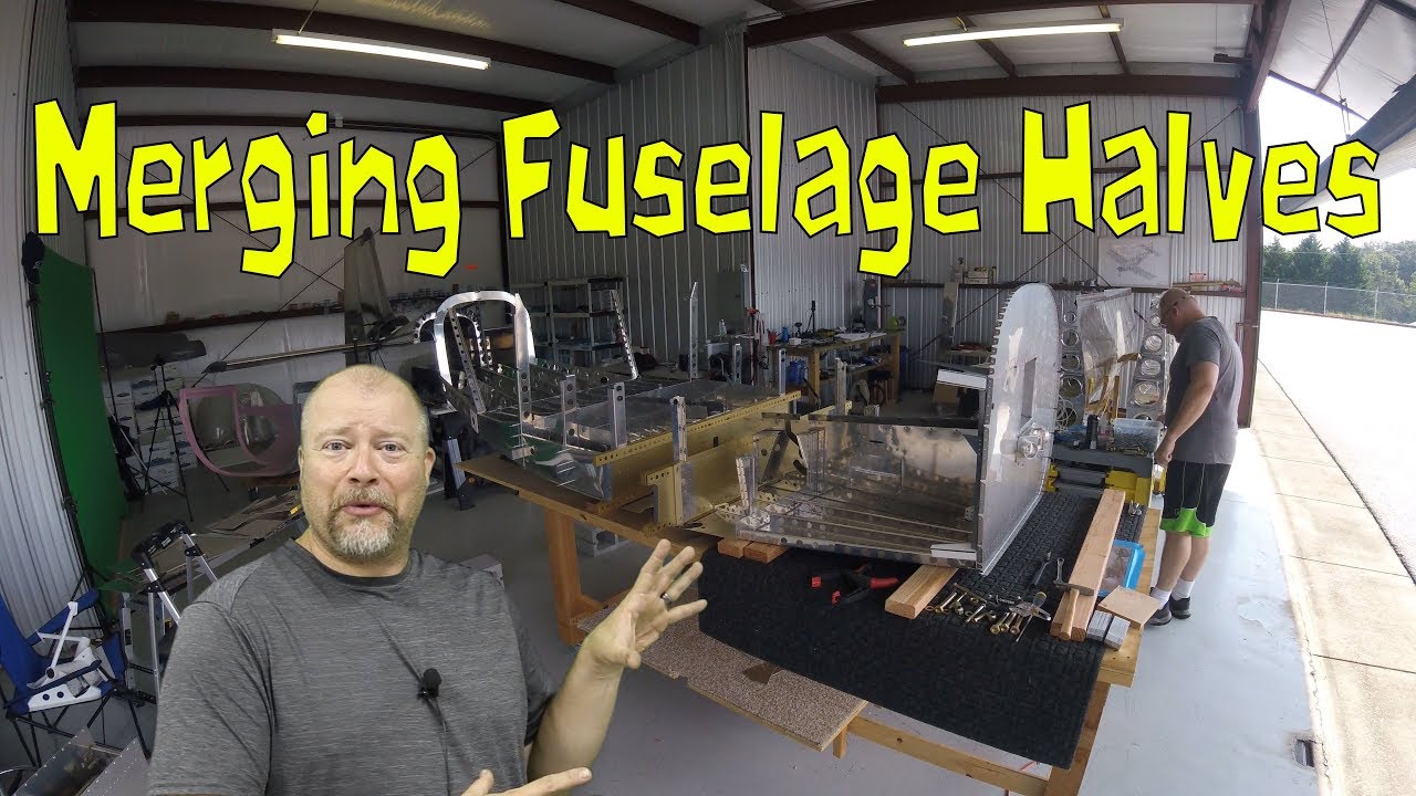 Aviation: Vans RV Aircraft - Merging the Fuselages