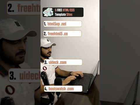 5 FREE HTML CSS Template Sites